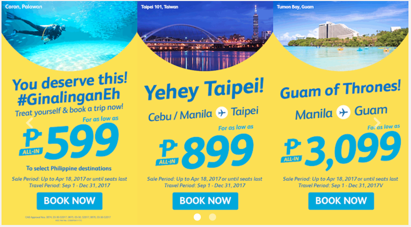 Treat Yourself and Book a Trip Now with Cebu Pacific Air Promo for as ...
