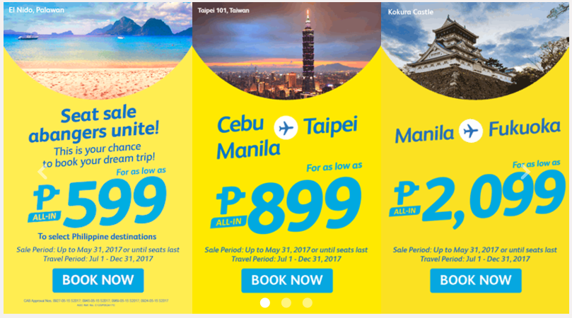Book your Dream Trip with Cebu Pacific Air Promo for as Low as Php599 ...