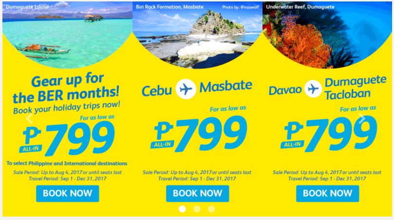 Gear Up for the BER Months with Cebu Pacific Air Promo for as Low as ...