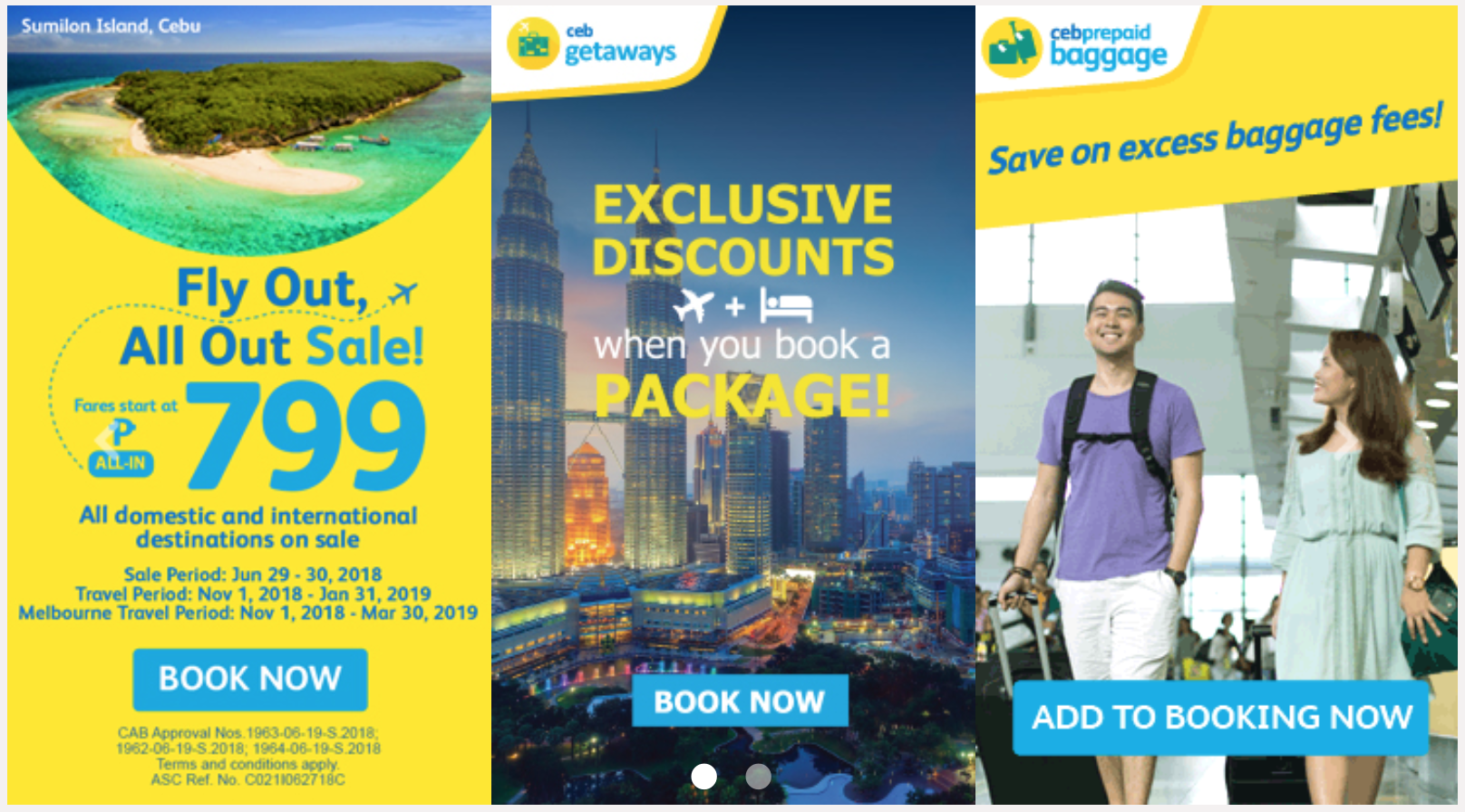 Fly Out All Out Sale – Promo Fare Starts at Php799 One-way – Seat Sale PH